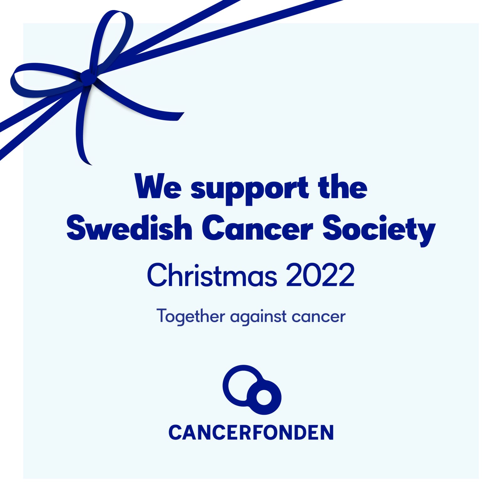 Proud sponsor of the Swedish Cancer Society - Sigicom